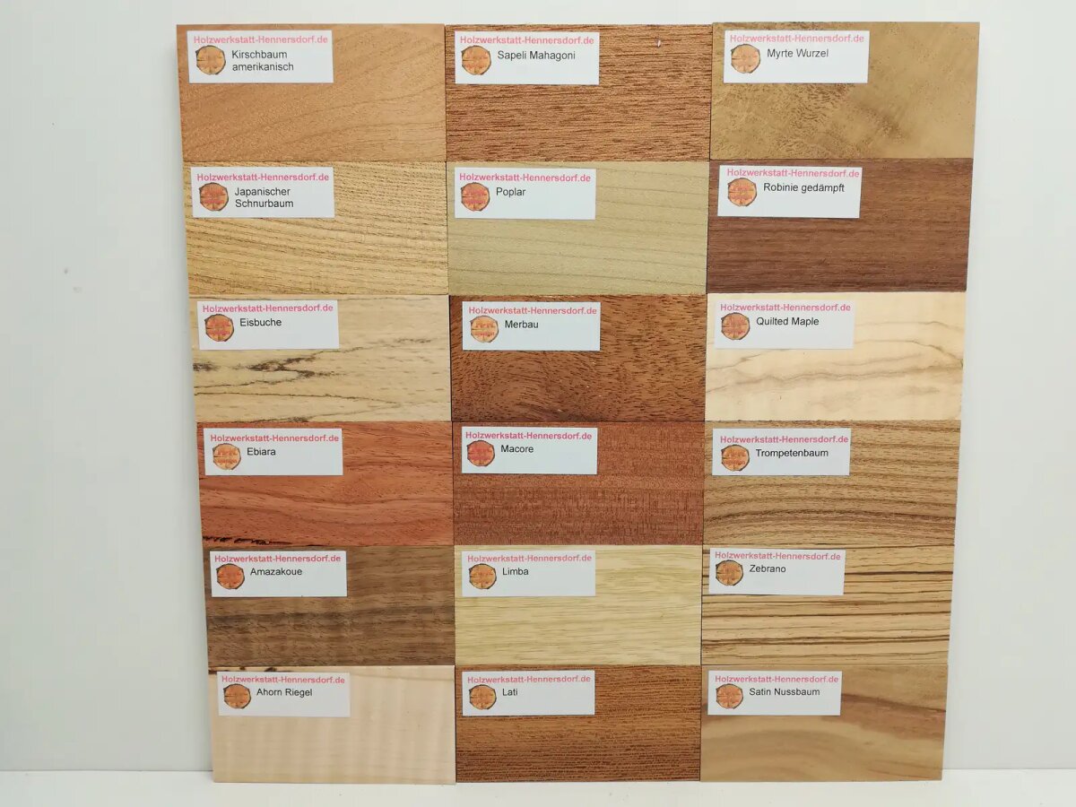 Holzmuster Erweiterungssortiment 1, 42,95